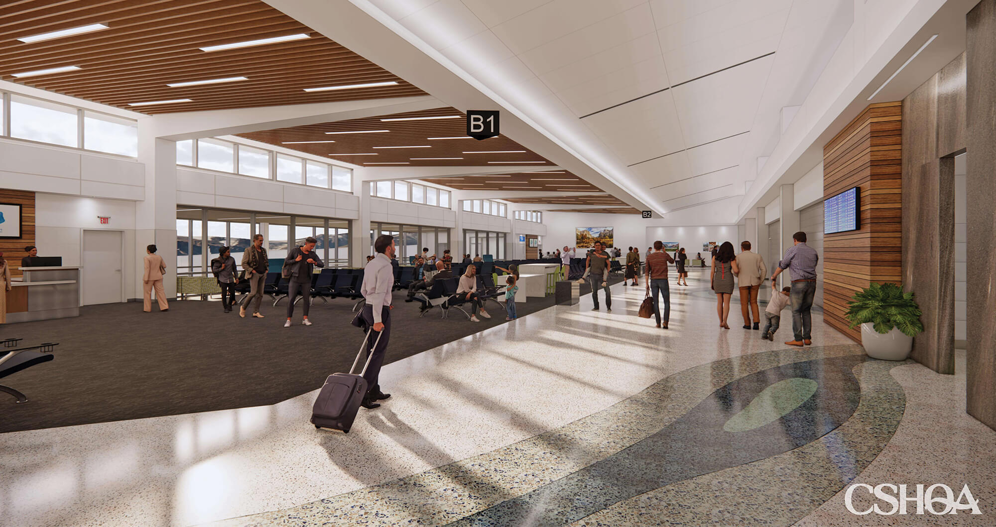 Fresno Yosemite International Airport (FAT) Terminal Expansion - CSHQA
